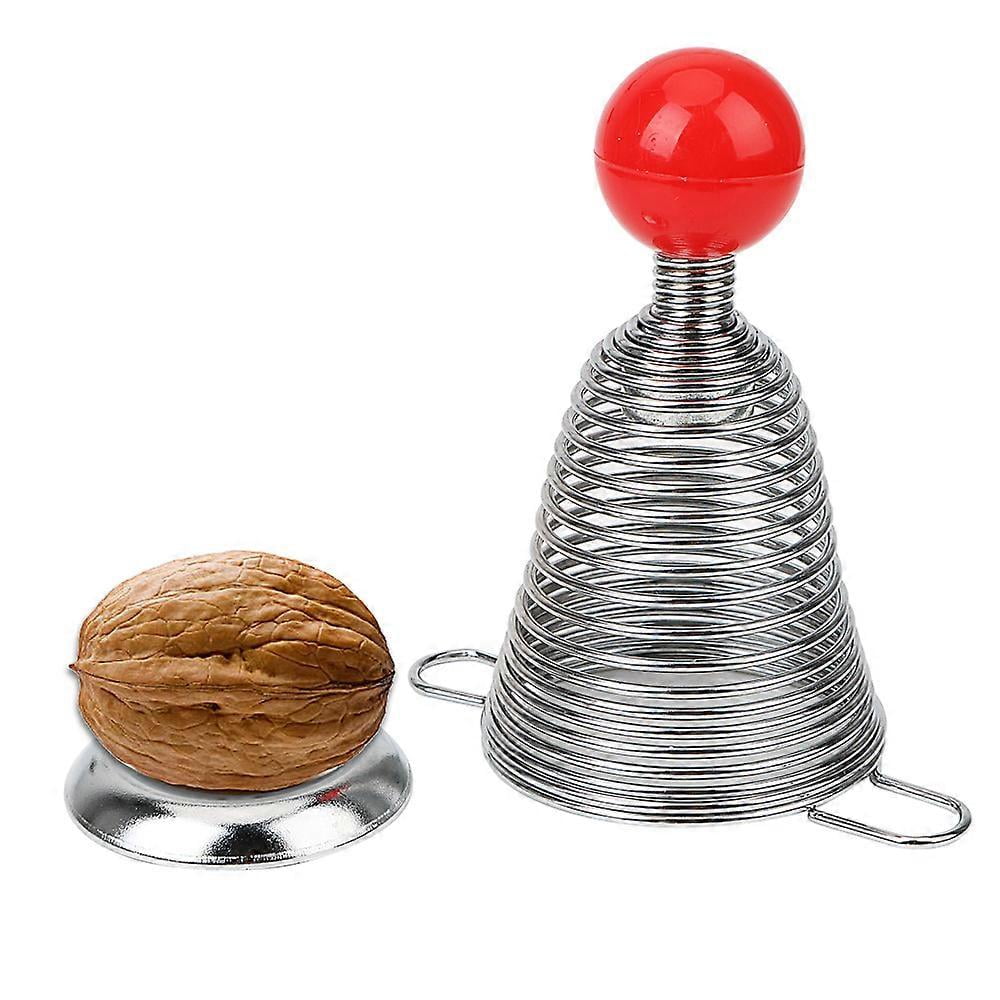 Creative Metal Spring Nutcracker Open Gadget Walnut Artifact Stainless ...