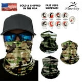 Woodland Camo Face Balaclava Scarf Neck Hunting Sun Gaiter Headwear ...