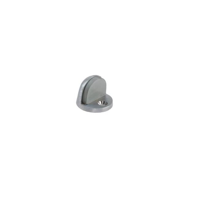 Cast Universal Dome Stop with Low Rise Lip & High Rise Rubber, Satin ...