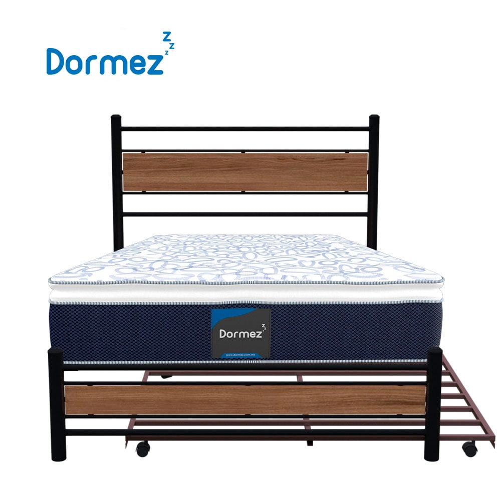 Colchon Matrimonial Ortopedico Dormez Silc + Box Completo + Estructura ...