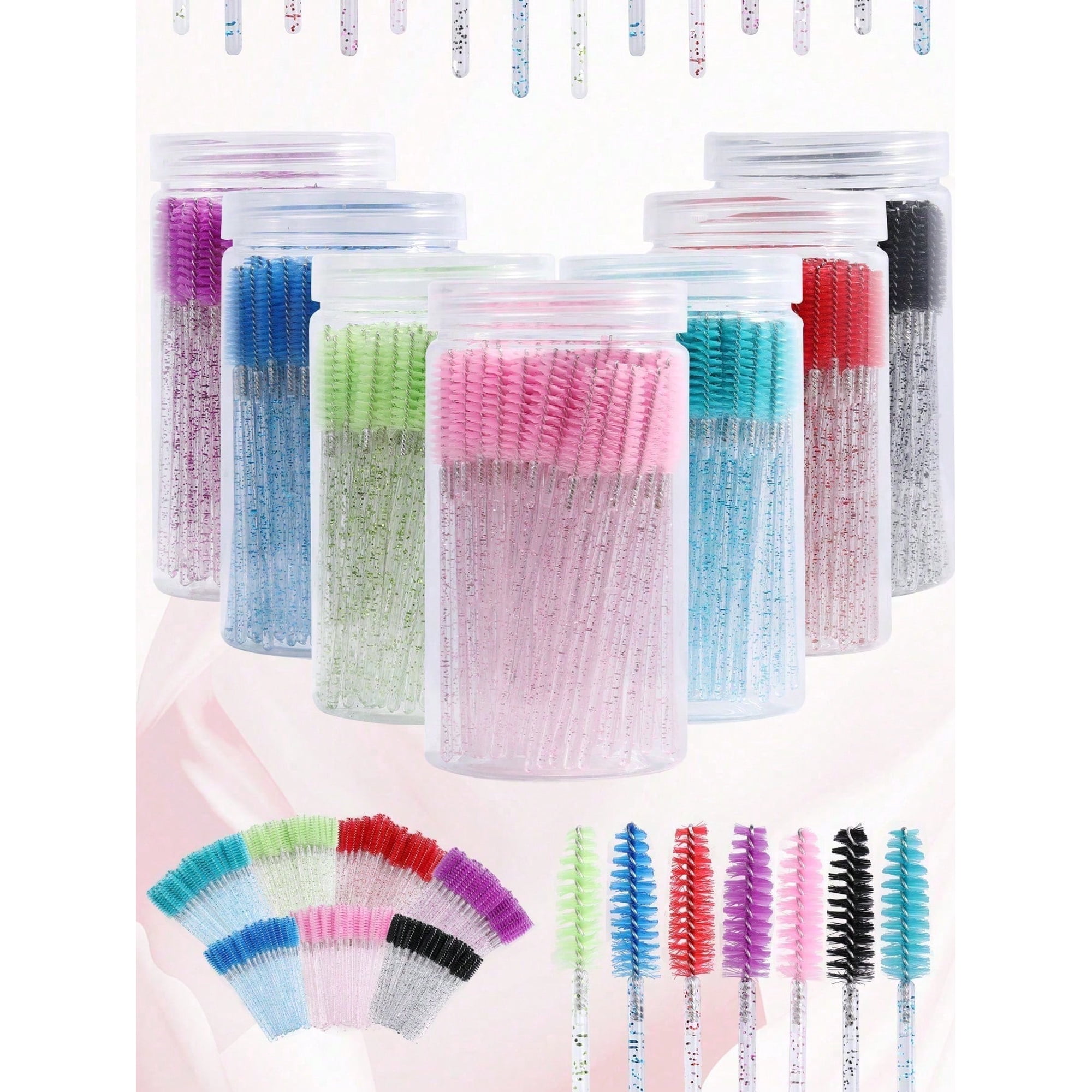 Click here for Lianyida 100pcs Disposable Eyelash Mascara Brushes... prices