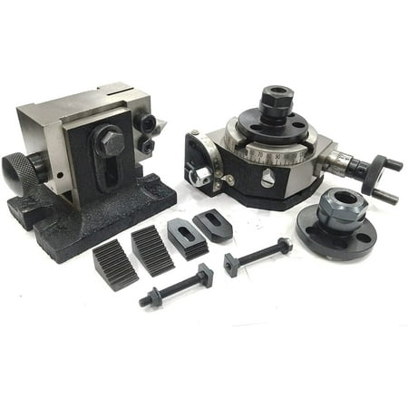 Assorts 3"/80 Mm Tilting Rotary Milling Indexing Table With M6 Clamp ...