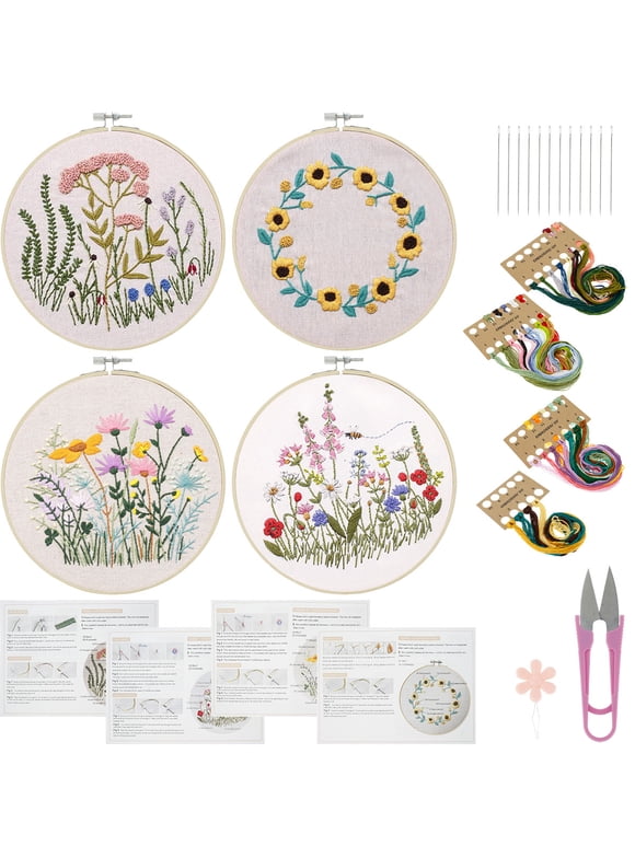 Embroidery Kits in Needlepoint & Embroidery - Walmart.com