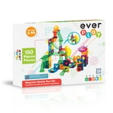 EverPlay 150-Piece Marble Race Track Set, Magnetic Building Blocks, STEM Toy for Toddlers and ...