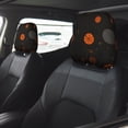Car Headrest Cover 2 Pcs Soft Water Resistant Elastic Bottom Machine ...