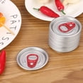 20Pcs/Pack Aluminum Pull Tab Can Guards For Bottles Carbonated Drink ...