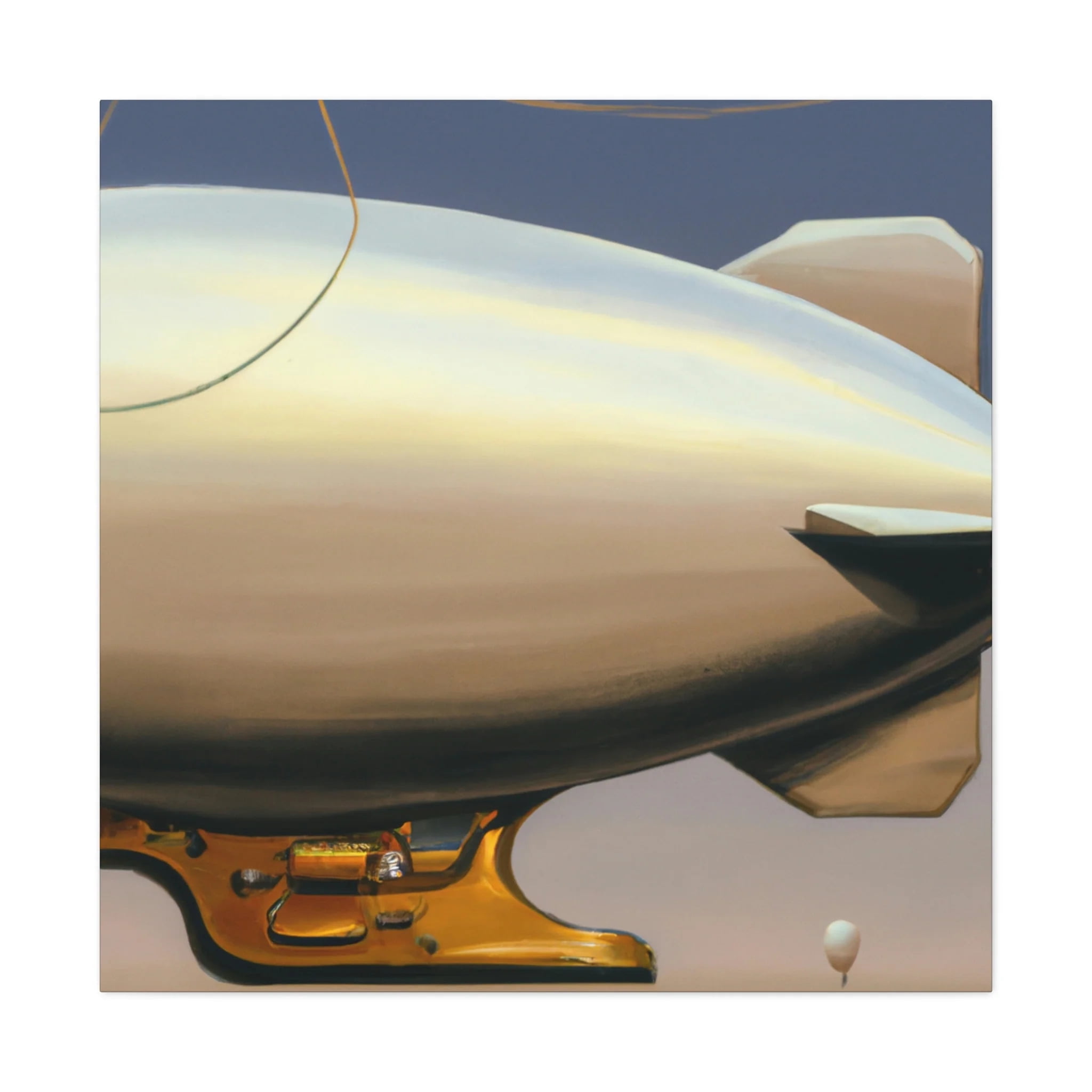 Ascending Blimp Journey - Canvas - Walmart.com