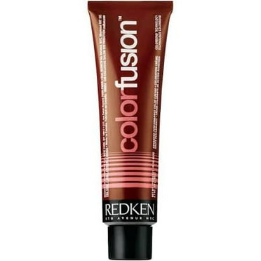 Redken Color Fusion Color Cream Natural Fashion # 4Br Brown/Red - 2.1 ...