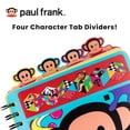 Paul Frank 4-Tab Spiral Notebook With 160 Dotted Sheets | 6 x 9 Inches ...