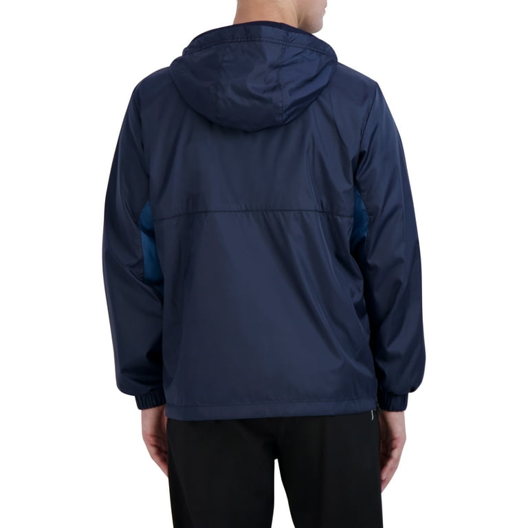Reebok Men's Striker Woven Anorak Hoodie, Sizes S-3X Reebok Men's Striker Woven Anorak Hoodie, Sizes S-3X