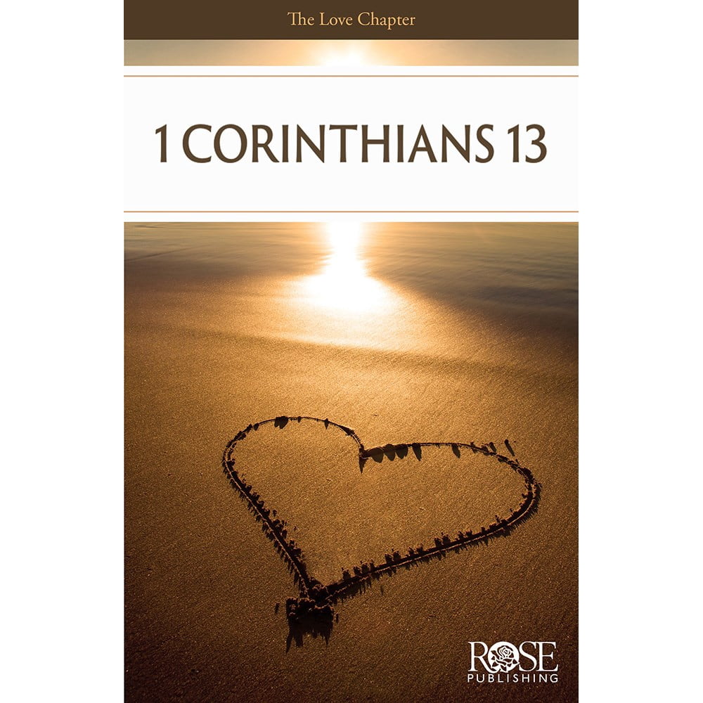 Pamphlet: 1 Corinthians 13 : The Love Chapter - Walmart.com - Walmart.com