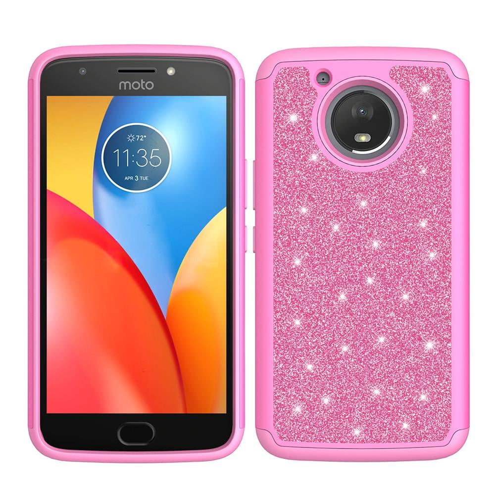For Motorola Moto E4 Case, Moto E 4th Generation, Luxury Glitter Bling ...