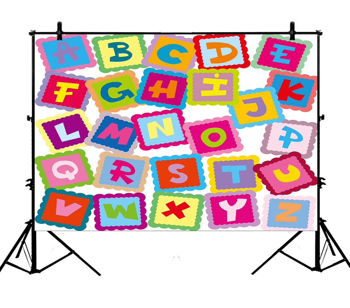 YKCG 7x5ft Funny Educational Alphabet ABC Photography Backdrops ...