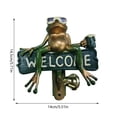 Cool Beer frogs Welcome bells Decorative Door Hanger doorbells gift ...
