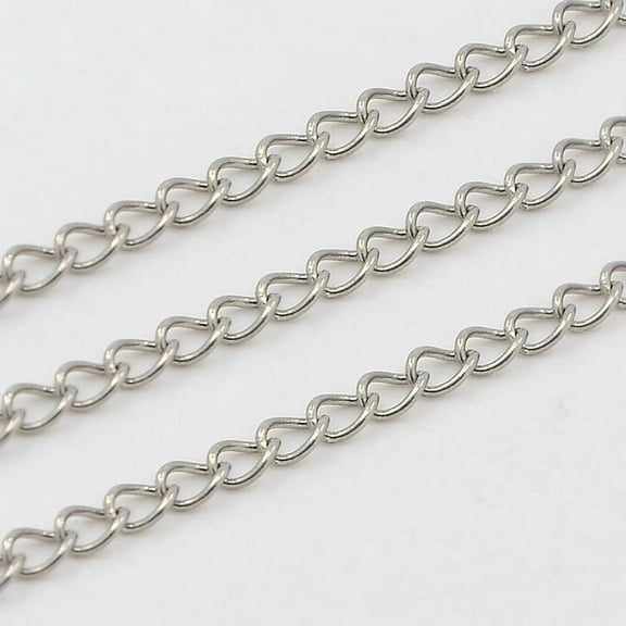 Stainless Steel 316 Chain 5/16" (8mm) Chain (by the foot) - Walmart.com