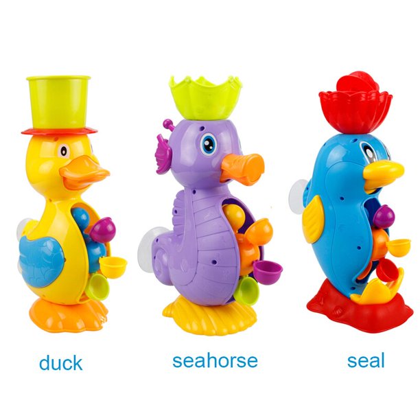 Animal Waterwheel Bath Shower Toy Water toy for Toddler and Baby AN88 ...