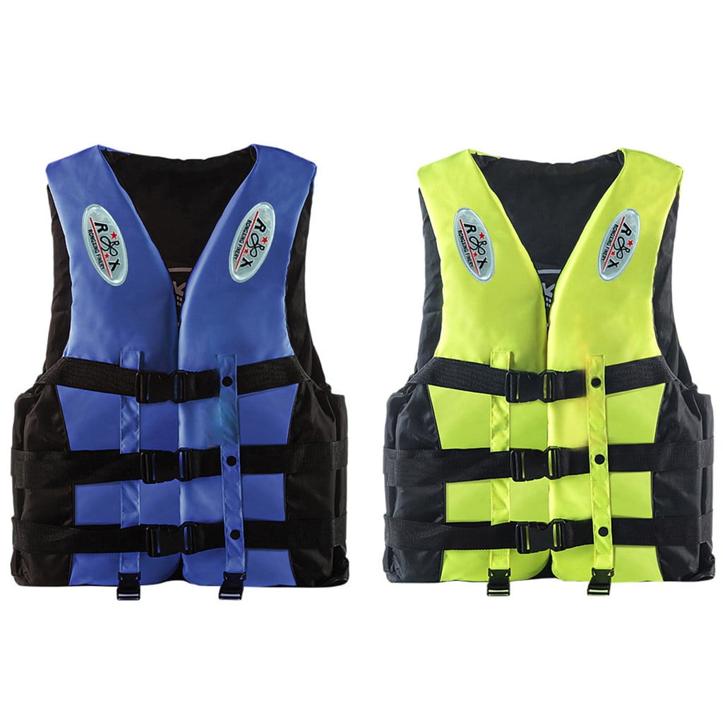 Dvkptbk Life Jacket 2Pc Adults Life Jacket Aid Vest Kayak Ski Buoyancy ...