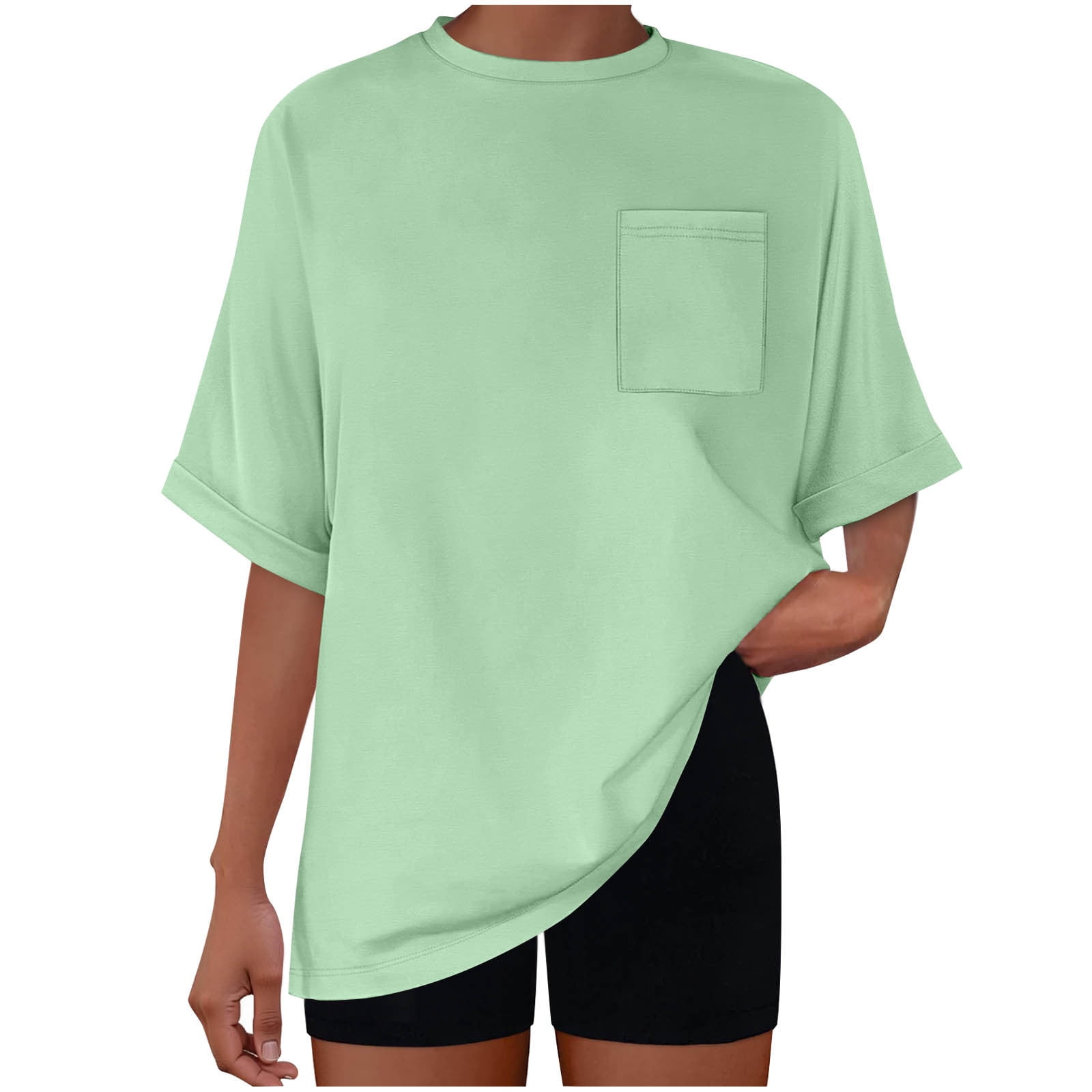 Click here for Breaise Oversize Tshirt For Women Summer Short Sle... prices