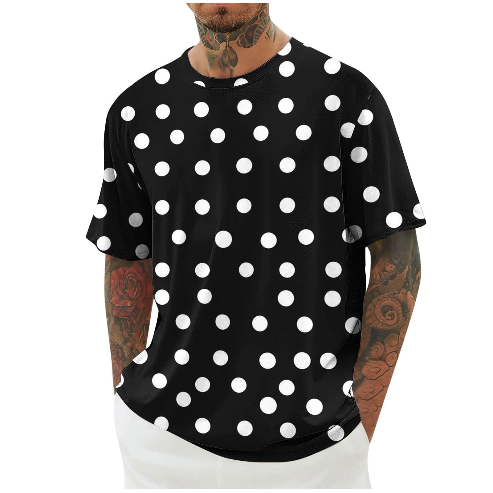 Click here for Kaemgyyd Mens T-Shirt Soft Casual Short Sleeve Cre... prices