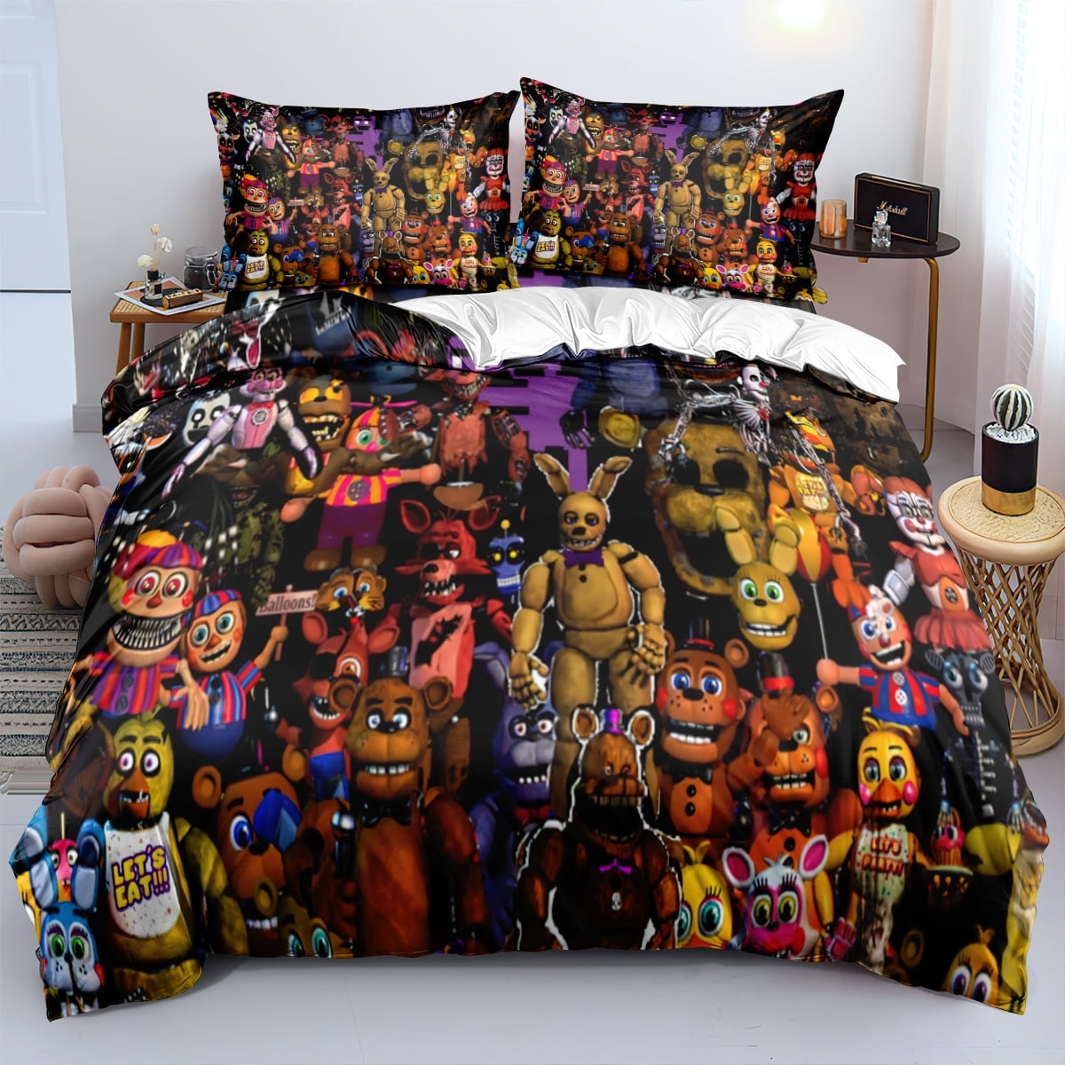 Click here for Yingd Five_nights_at_freddys 3 Pcs Comforter Set W... prices