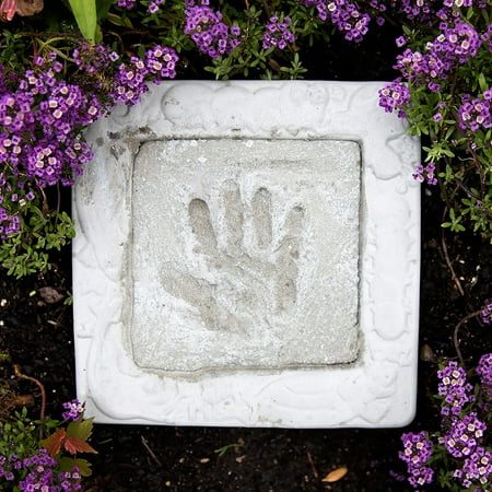 Midwest Products Co. Mosaic Stepping Stone Kit, Garden Handprint ...