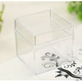 12pcs Clear Plastic Storage Boxes - Transparent Organizer, Multi-use ...