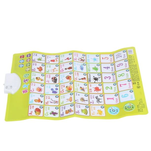 Alphabet Poster Chart, Long Service Life Flat Durable Alphabet Poster ...