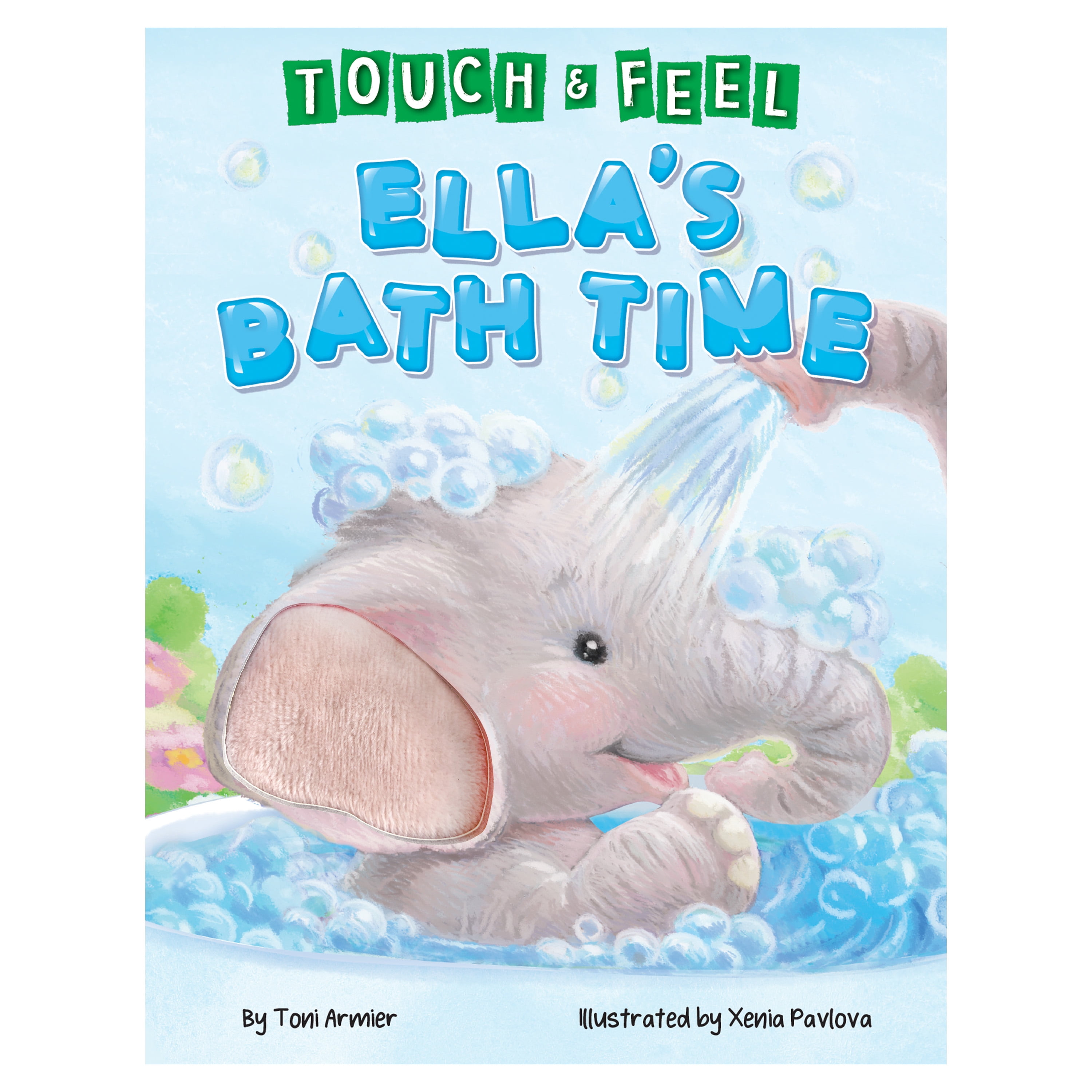 Touch and Feel Ella's Bath Time - Novelty Book - Interactive Fun Child ...