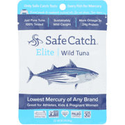 Safe Catch Elite Wild Tuna Pouch Every Fish Mercury Tested, 3 oz (Pack ...