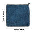 BAOPAI Super Absorbent Double-Layer Kitchen Dish Cloth and Hand Towel ...