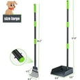 Huaxiang Metal Pooper Scooper for Dogs with Adjustable 37-Inch Handle ...