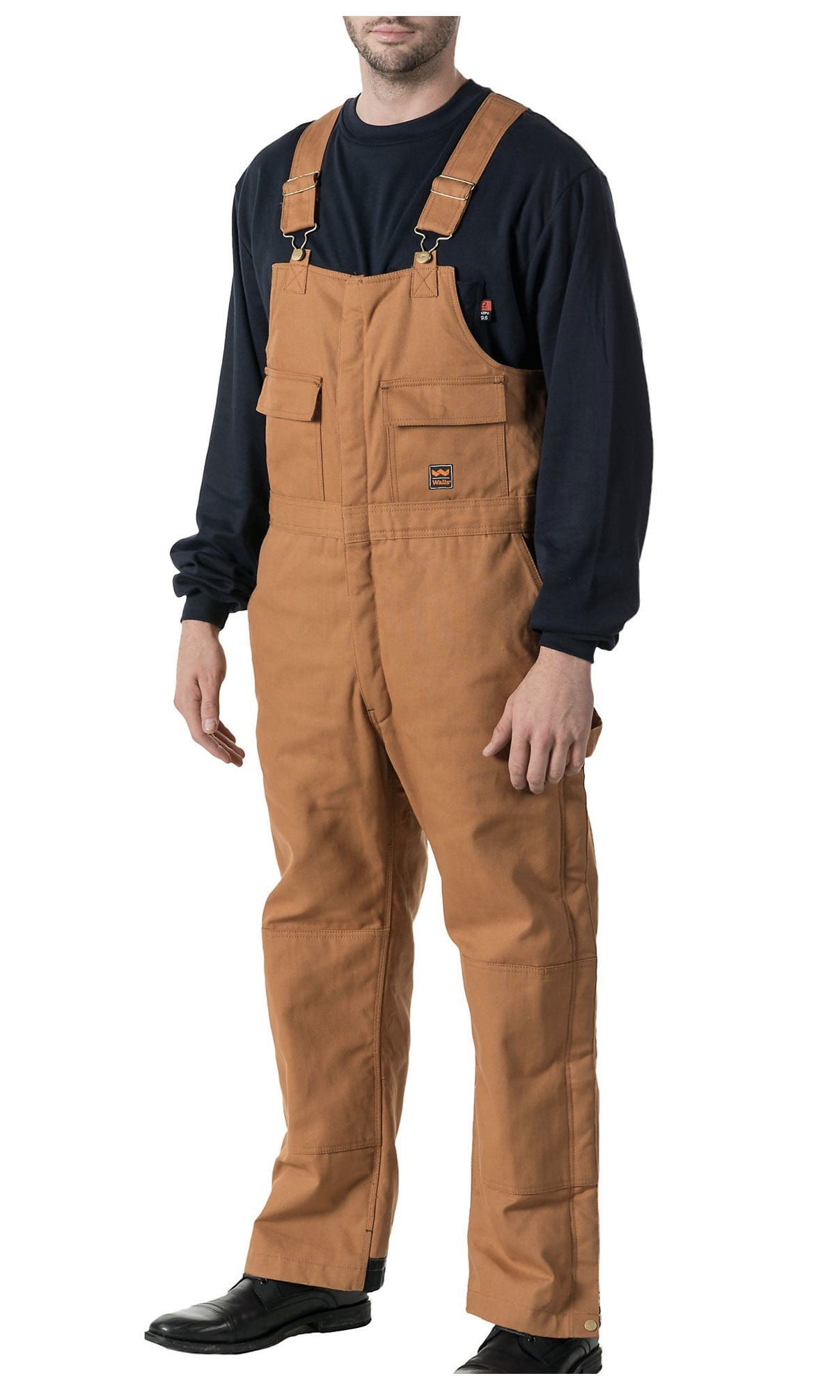 Walls Men's Zero Zone Insulated Bib Overall Pecan S Regular - Walmart.com