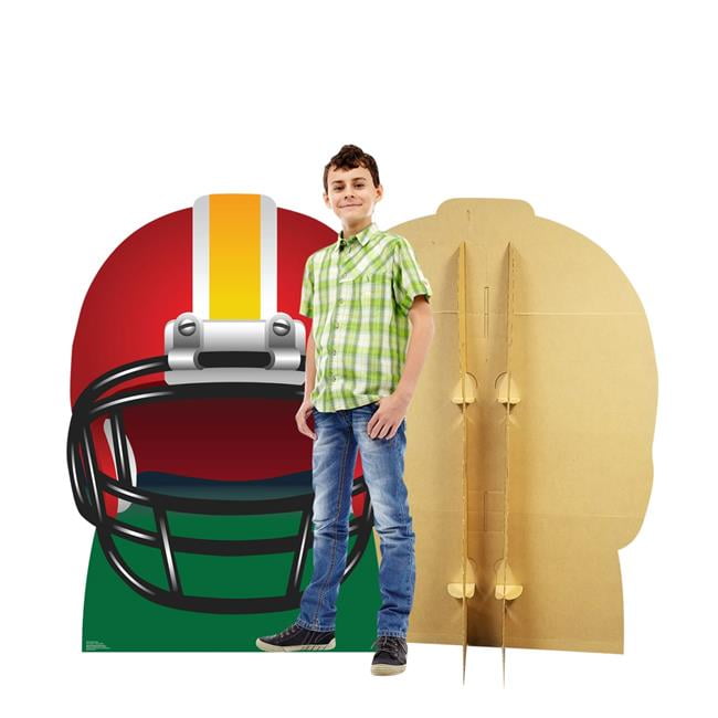 56 x 45 in. Football Helmet Cardboard Standup - Walmart.com