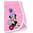 Minnie and Mickey Mouse Girls’ Graphic Tee and Shorts Set, 2-Piece ...