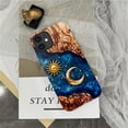 Case for iPhone 11,Bizarre Sun Moon Exquisitely Pattern Double ...
