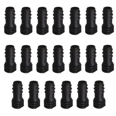MroMax Barb Drip Pipe End Closure Cap 16PE Hose Plug Connector for ...