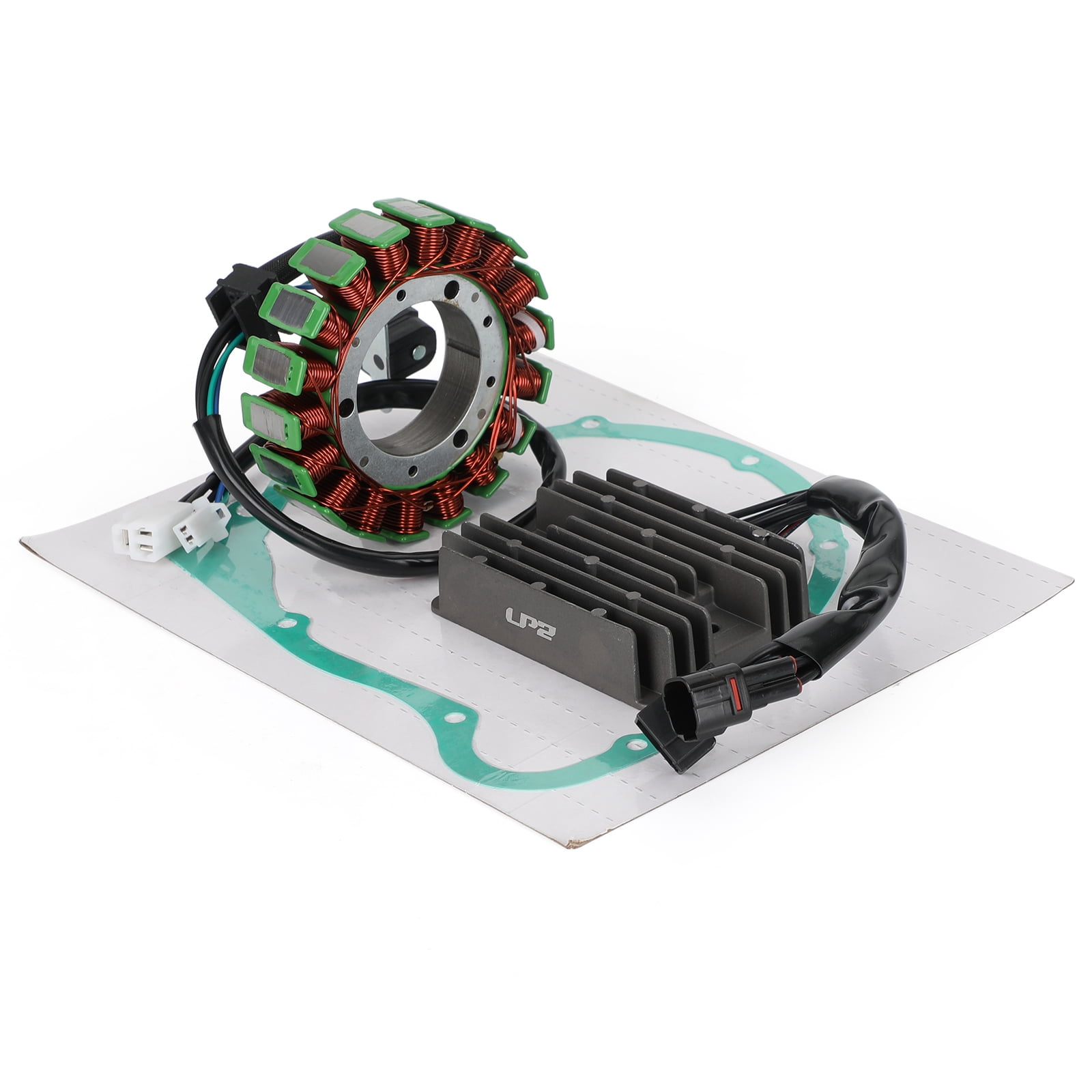 Click here for Motorgenic Magneto Stator+Voltage Rectifier+Gasket... prices
