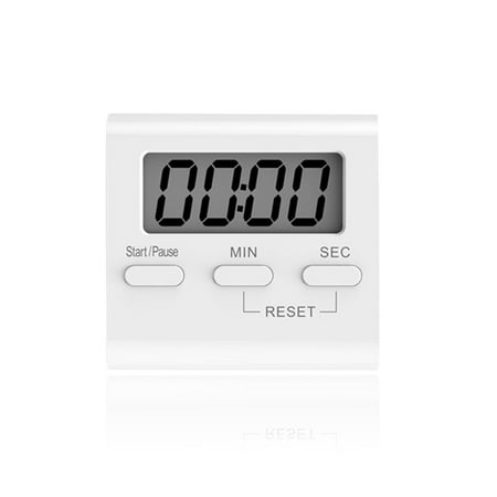 Kitchen Digital Timer Small LCD Countertop Countdown Alarm Clock ...