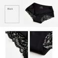 1 6pcs Lace Underwear Ladies Ice Silk No Trace Luxury Lace Sexy A