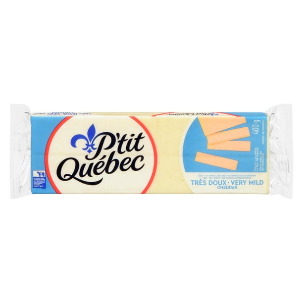 P'Tit Quebec 400g Light White Mild Cheese Bar, 400g - Walmart.ca