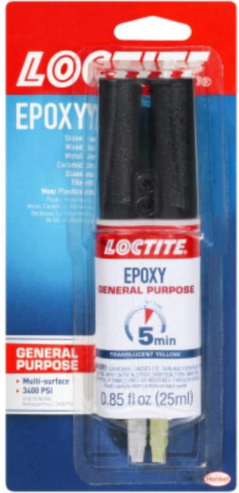 Loctite Epoxy Quick Set 0.85-Fluid Ounce Syringe 1395391 1 - Walmart.com