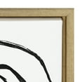 Kate and Laurel Sylvie Ring of Light 2 Framed Canvas Wall Art by Nikki ...