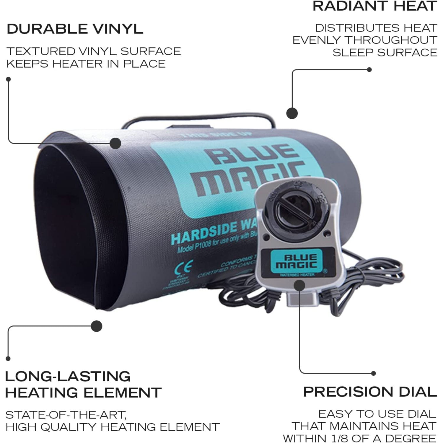 Bilot | Hardside Solid State 300 watt Waterbed Heater, State-of-The-Art ...