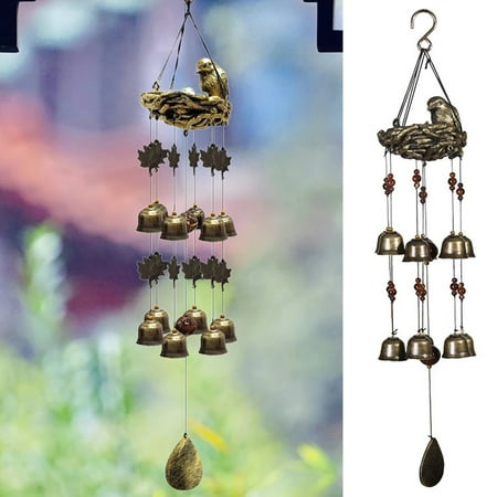 Neinkie Feng Shui Wind Bell Lucky Wind Chimes Chinese Metal Bell ...