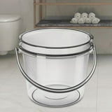 Water Bucket with Lid Water Storage Bucket Transparent Bathing ...