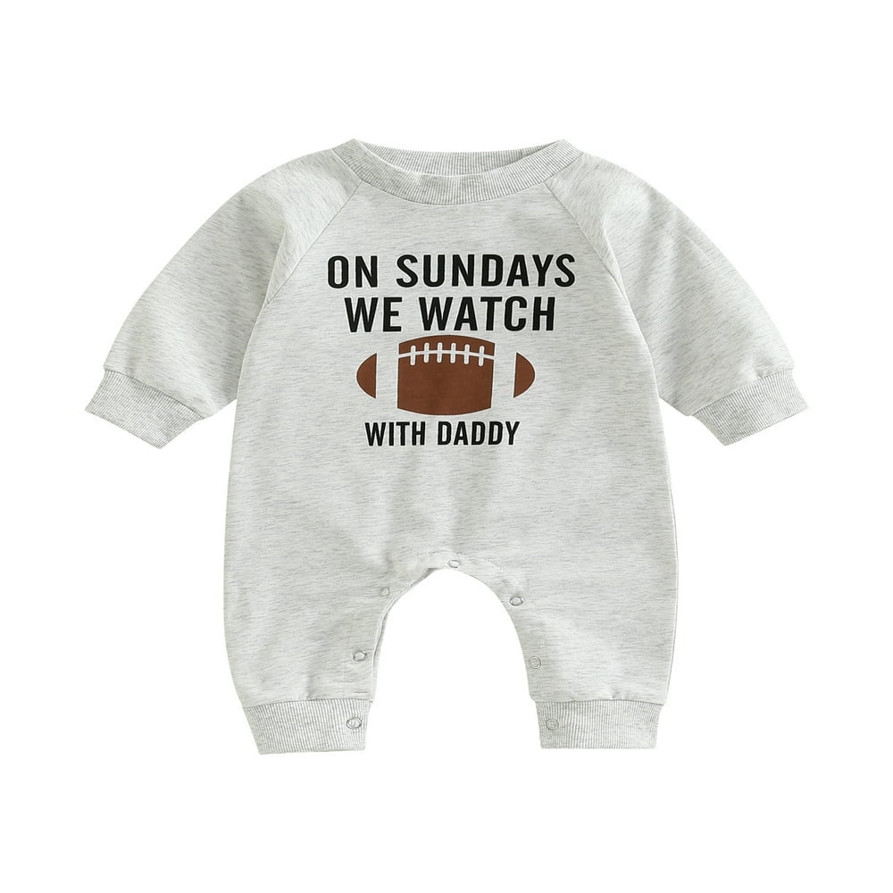 Click here for Generic Newborn Baby Boy Girl On Sundays We Watch... prices