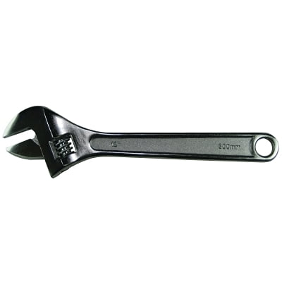 Adjustable Wrench, 10 in L, 1-5/16 in Opening, Chrome Plated | Bundle ...