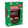 (2 pack) Hershey's Chocolate Mint Flavored Christmas Candy Canes, Box 5 ...
