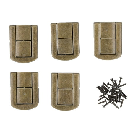 Box Clasp, Hinge Lock 5 Sets Green Bronze For Vintage Boxes For Office ...