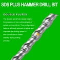 Max Craft Sds Plus Drill Bit Set 5 8 X 6 Carbide Tip Sds Rotary
